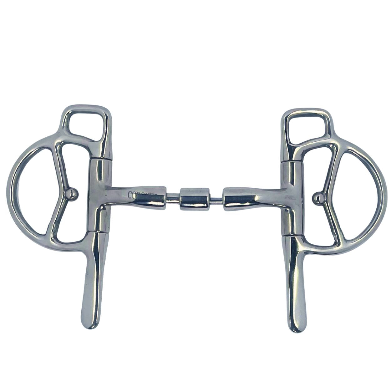Coronet Half Cheek Bit with Center Roller, 3 1/2" | Saddles Canada