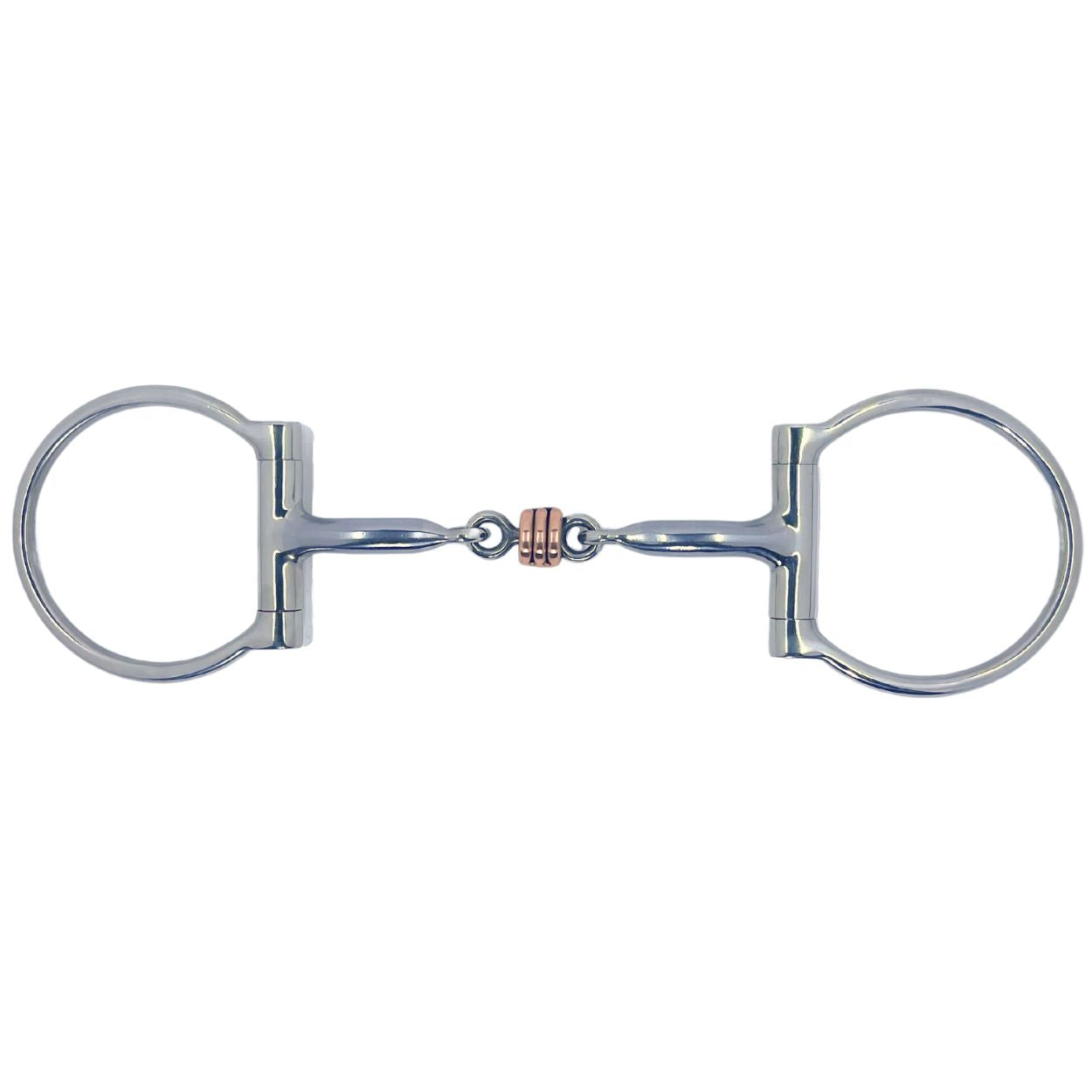 Myler Western Dee French Link Copper Roller Bit, 5" | Saddles Canada