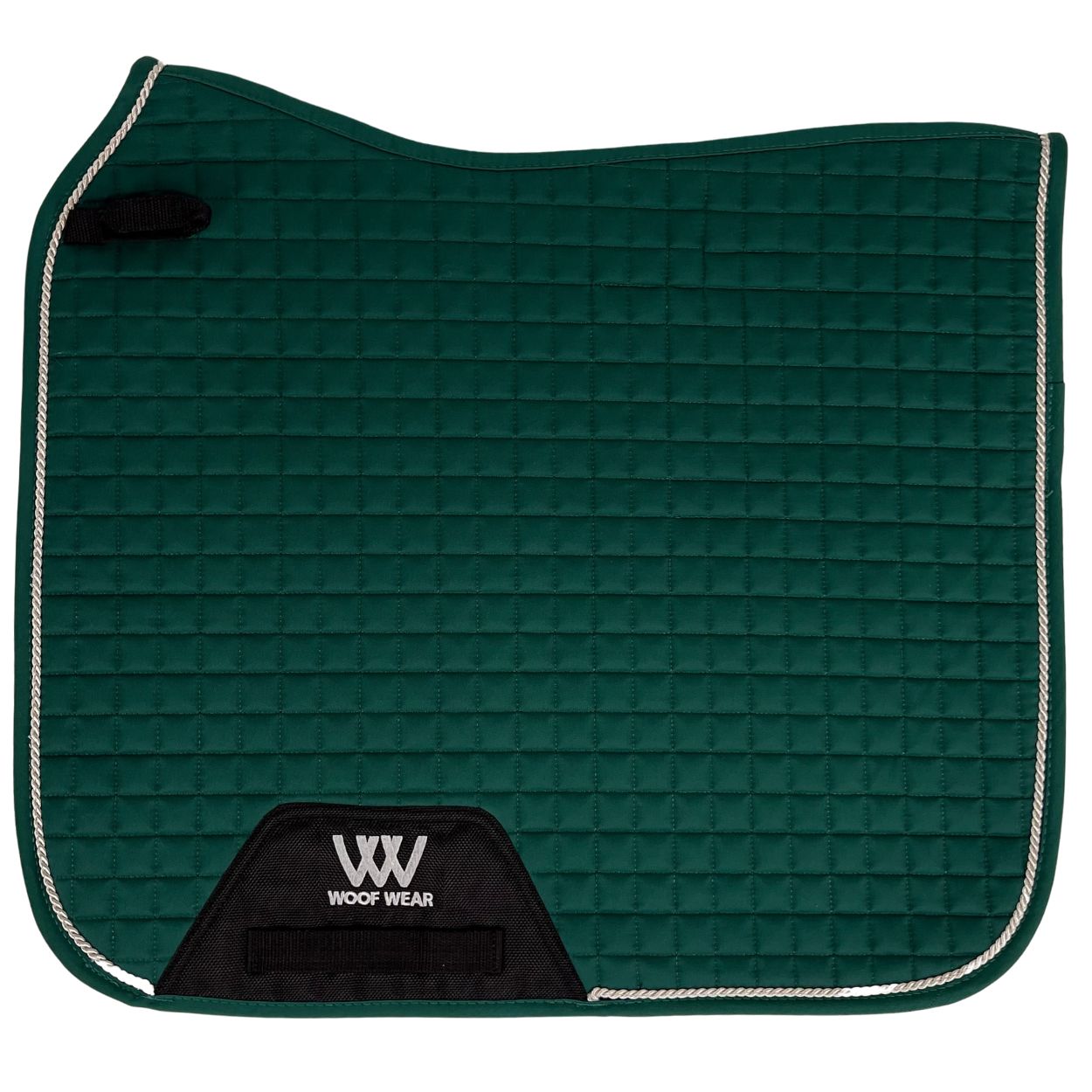 Woof Wear Colour Fusion Dressage Pad, British Racing Green | Saddles Canada