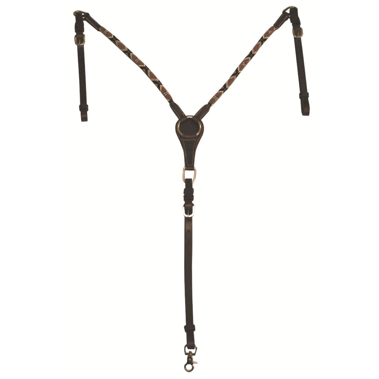 Sierra Gentry Breast Collar, Dark Latigo | Saddles Canada