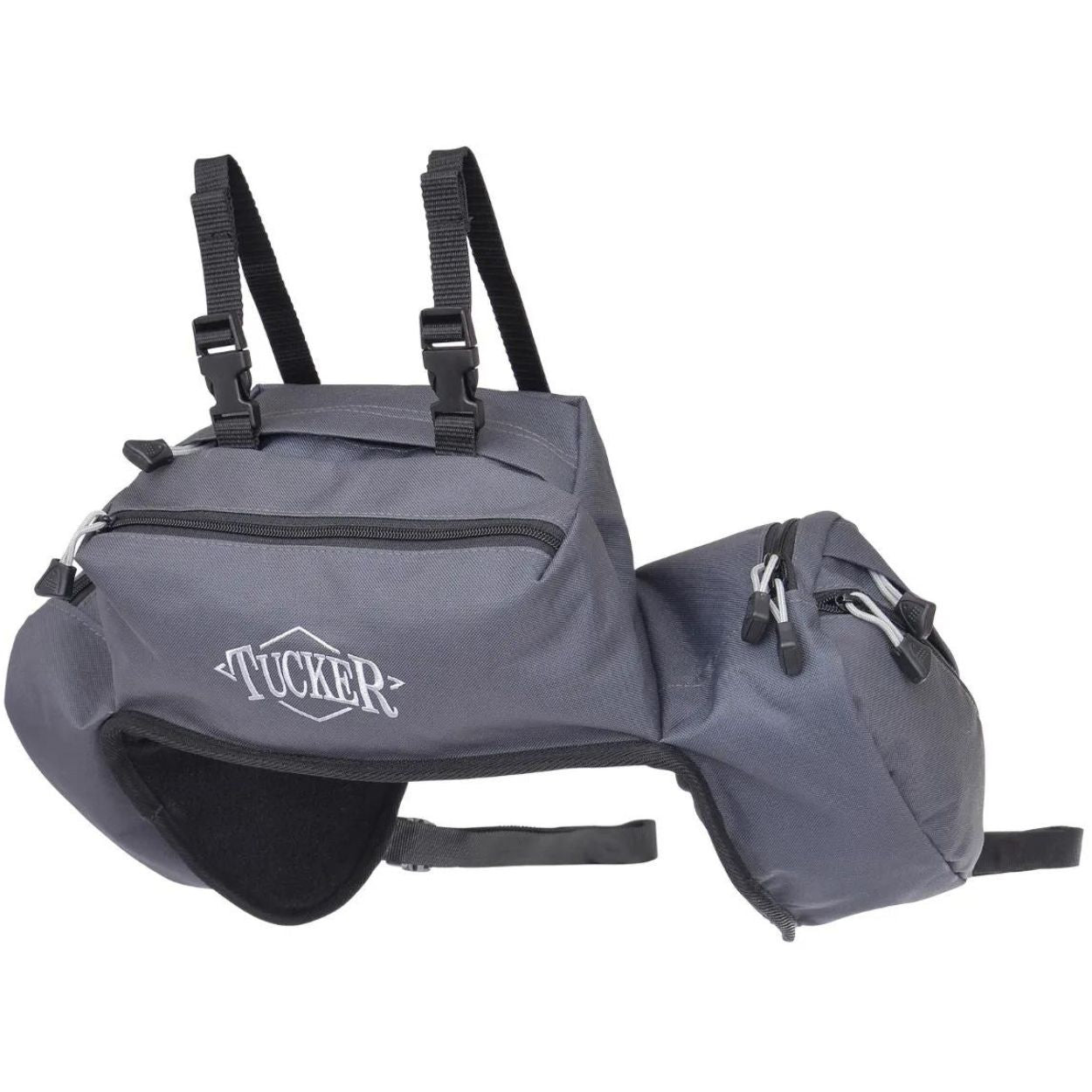 Tucker Day Tripper Cantle Bag, Grey | Saddles Canada