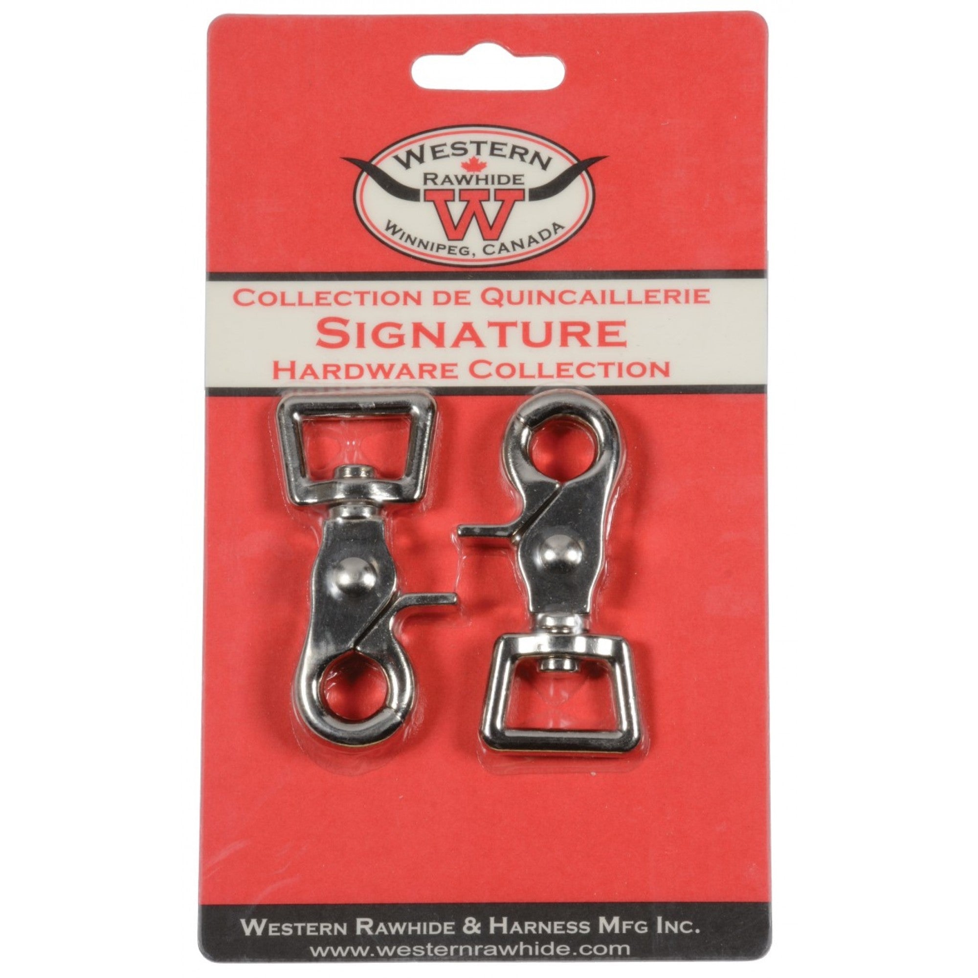 3/4" Chrome Trigger Snaps, 2 Pack | Saddles Canada