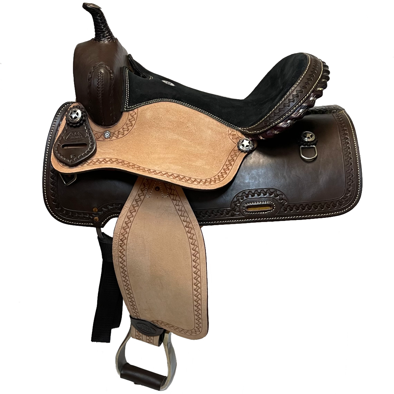 Sierra Dash Barrel Saddle, 15" | Saddles Canada