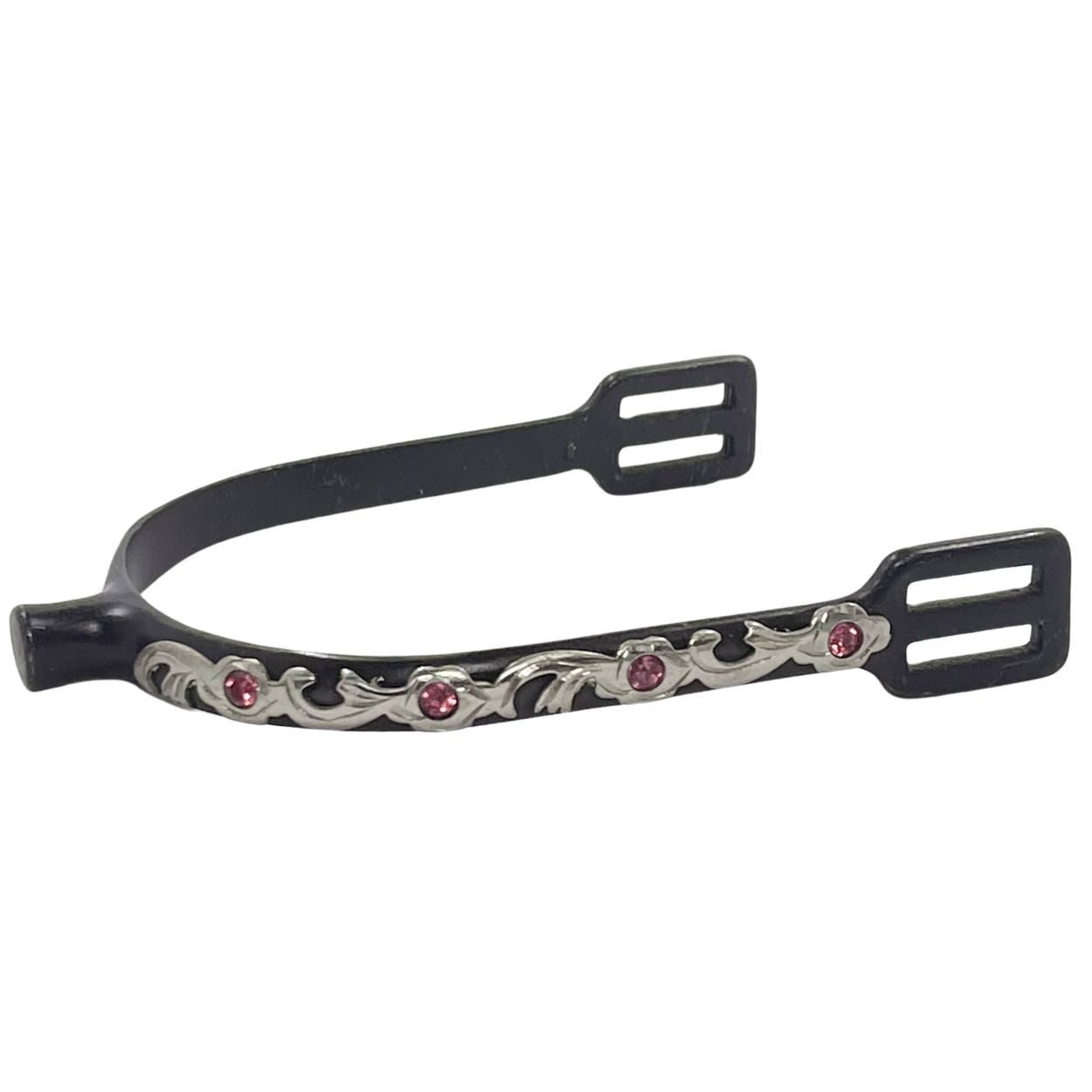 Engraved Spurs with Crystals | Saddles Canada