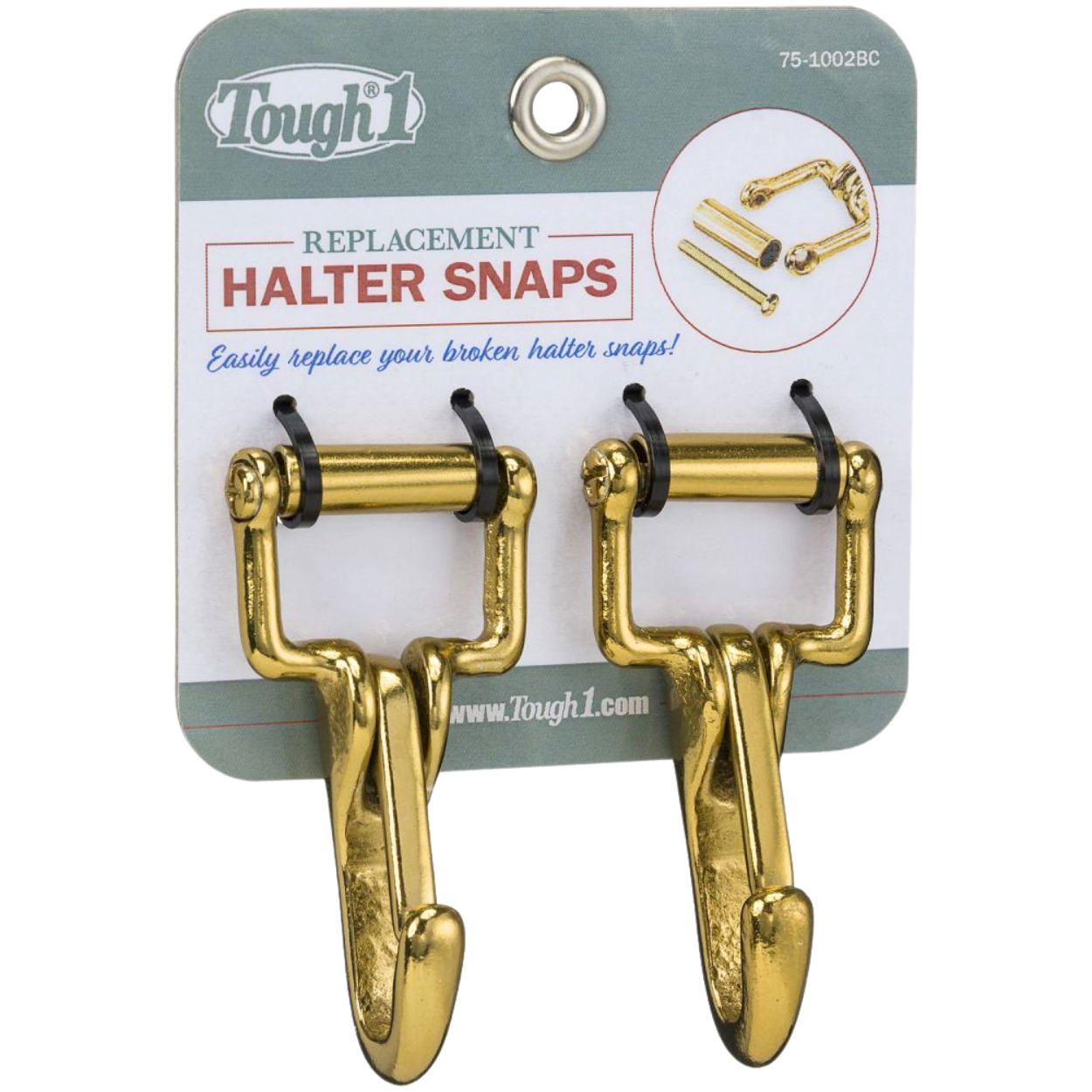 Tough 1 Replacement Halter Snaps, Brass | Saddles Canada