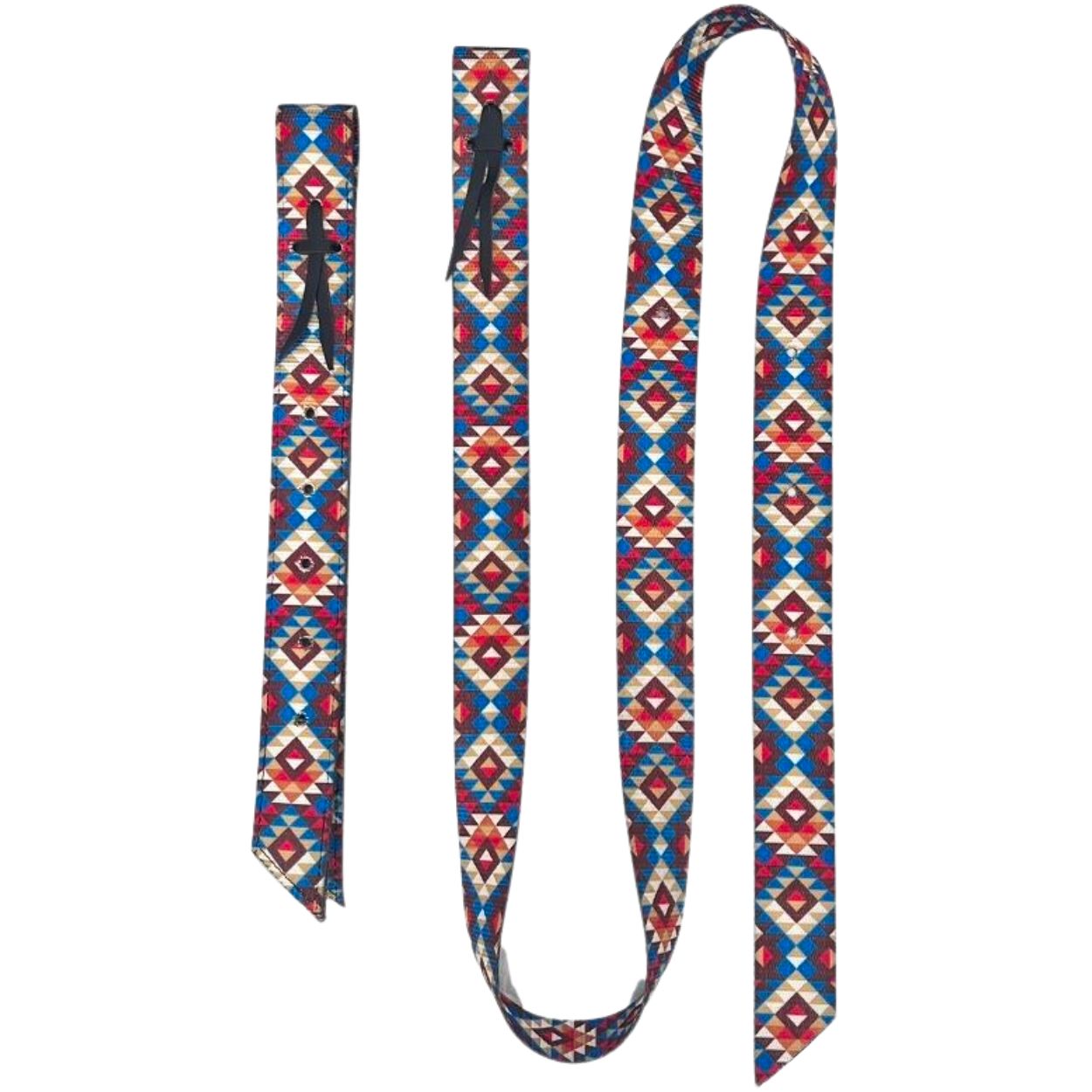 Nylon Off Billet and Tie Strap Set, Multi-Aztec | Saddles Canada