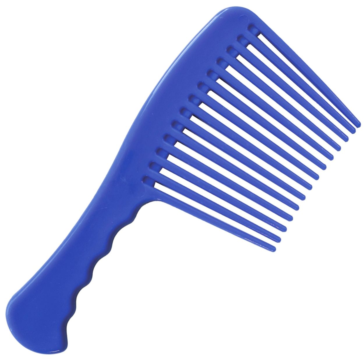 Plastic Jumbo Comb, Blue | Saddles Canada