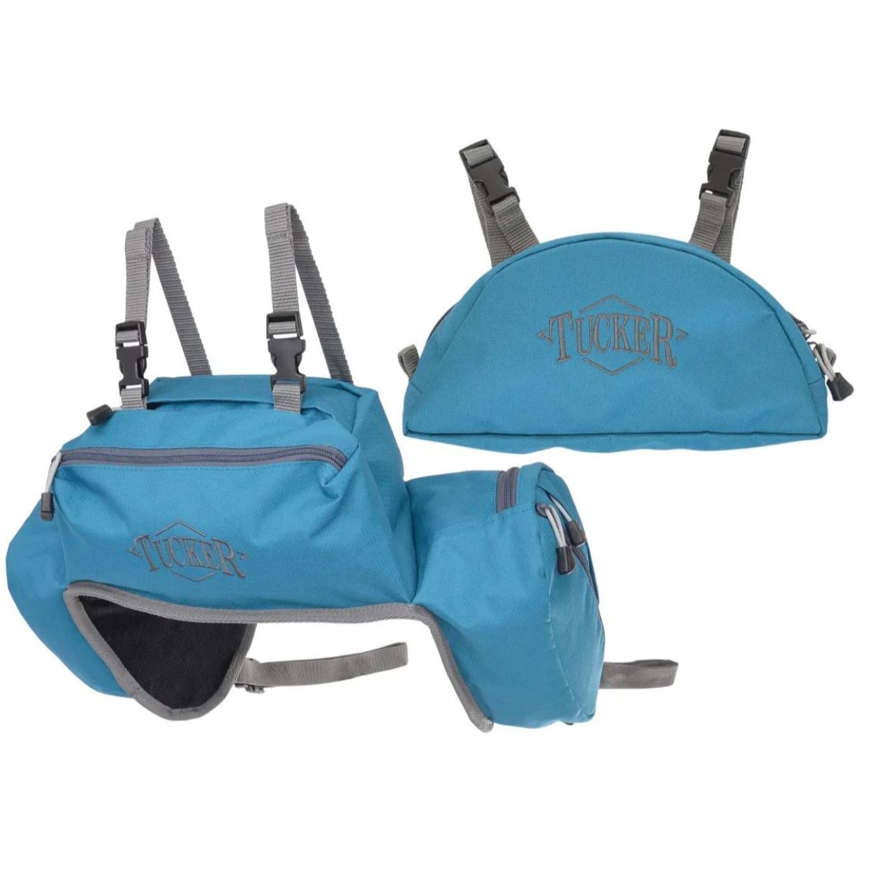 Tucker Day Tripper Bag Set, Blue | Saddles Canada